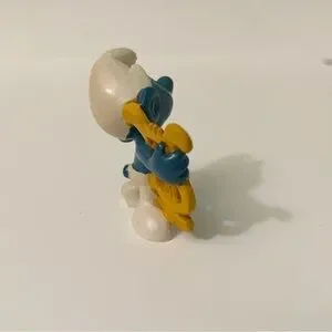 Toys | Vintage Harp Smurf West Germany Peyo Smurfs Figure | Poshmark